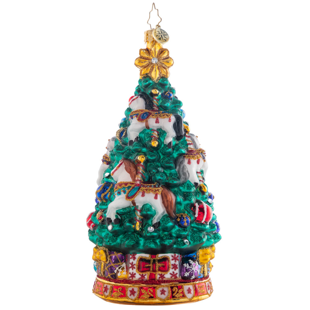 Christopher Radko Christopher Radko 6.5-Inch Carousel Christmas Tree ...