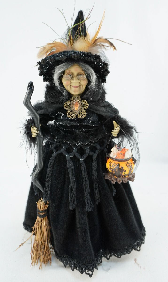 Karen Didion Lighted Alice Witch - Revised - The Lamp Stand