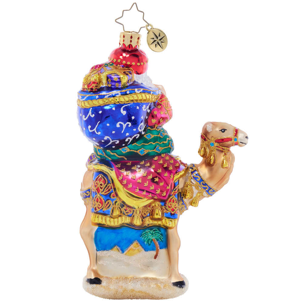 Christopher Radko Camel-Drawn Claus