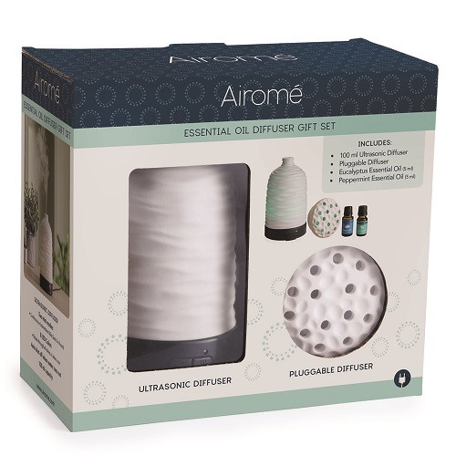Airome by Candle Warmers Eucalyptus Pepermint Essential Oil Diffuser ...