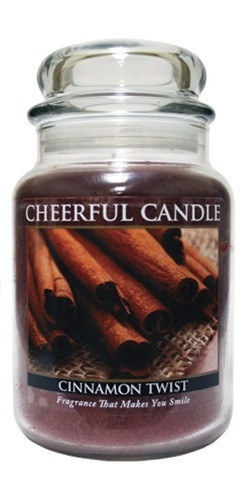 A Cheerful Giver Cinnamon Twist 24 oz. Cheerful Candle by A Cheerful ...