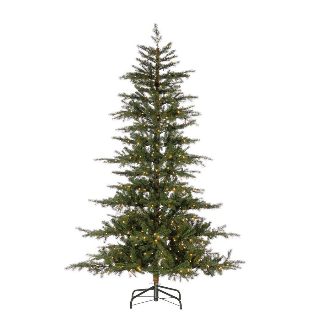 Sterling Tree Natural Cut Layered 7.5 ft. Timberland Pine by Sterling ...