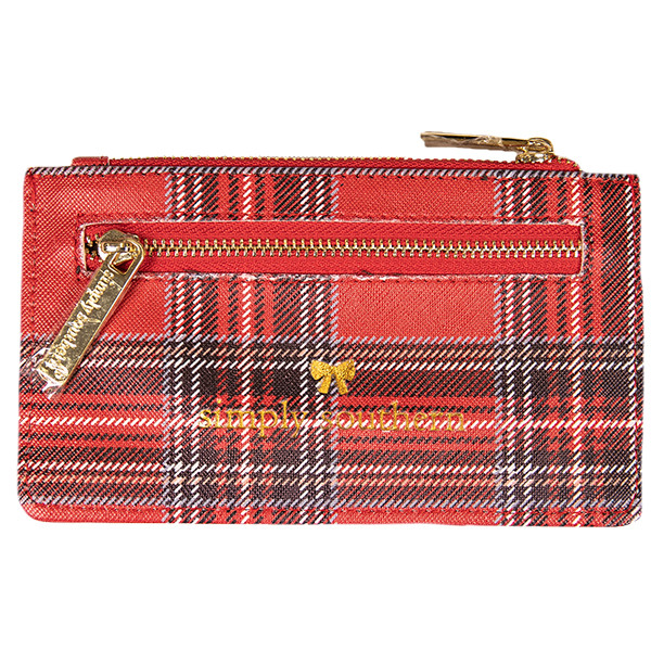 Simply Southern Tartan Leather ID Wallet by Simply Southern|The Lamp Stand