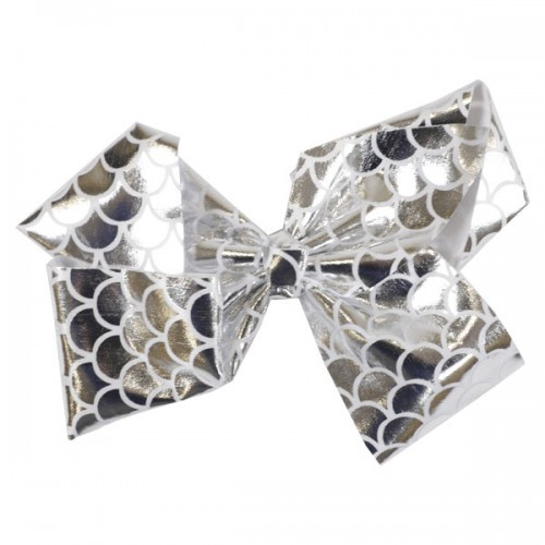 Simply Southern Silver Fishscale Bow by Simply Southern|The Lamp Stand