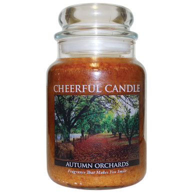 A Cheerful Giver Autumn Orchards 24 oz. Cheerful Candle by A Cheerful ...
