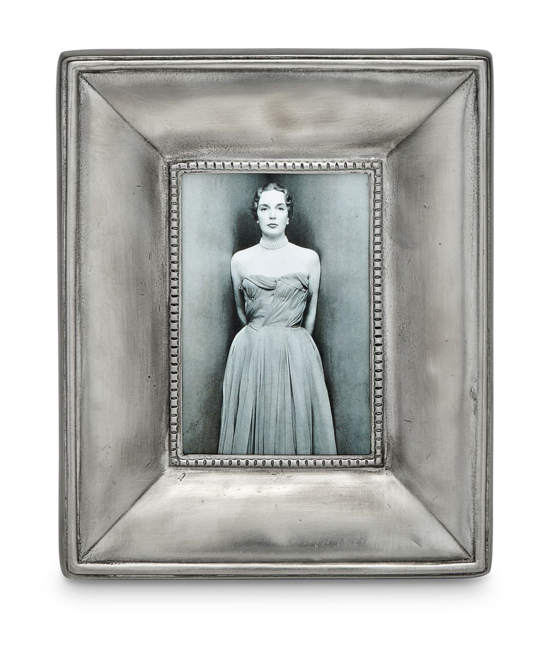 Match Pewter Como Small Rectangle Frame by Match Pewter|The Lamp Stand