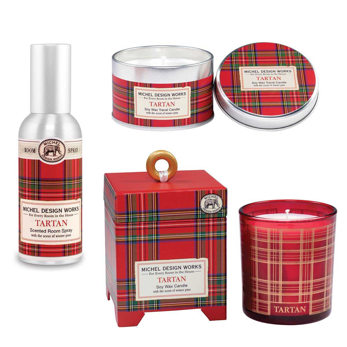 Michel Design Works Tartan Core Collection Prepack