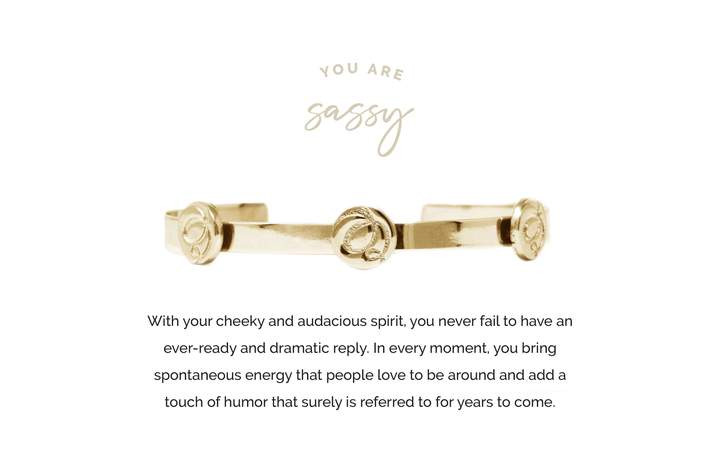 Pieces of Me Sassy Gold Skinny Stacker