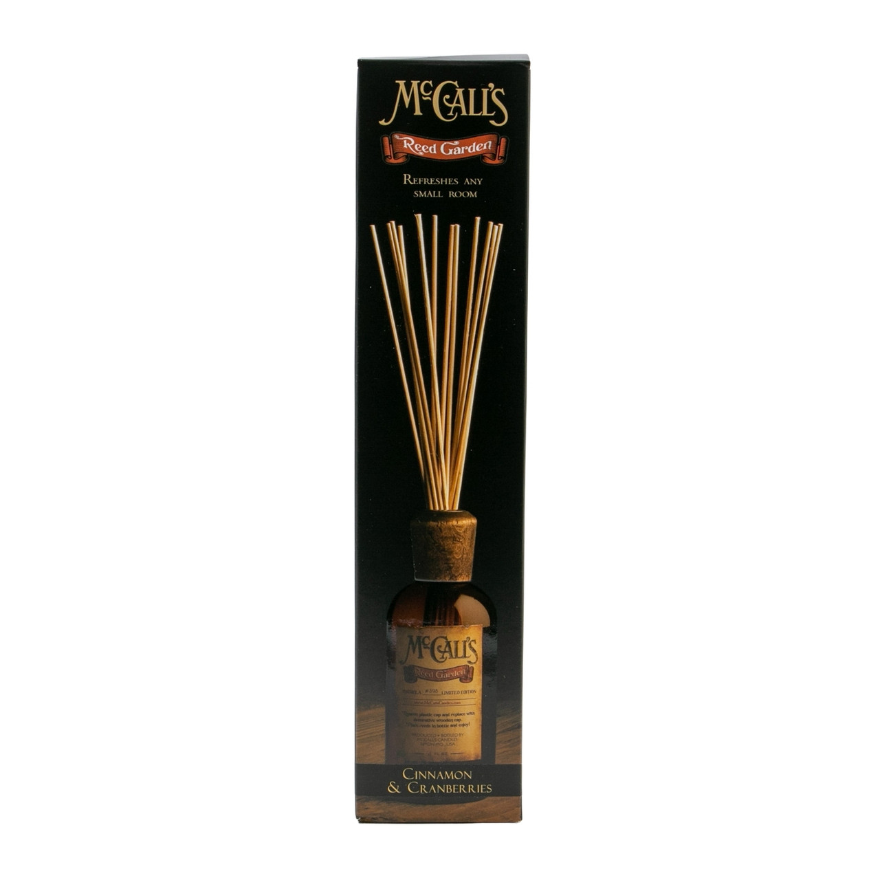 McCall's Candle Company Cinnamon & Cranberries 4 oz. McCall's Reed ...