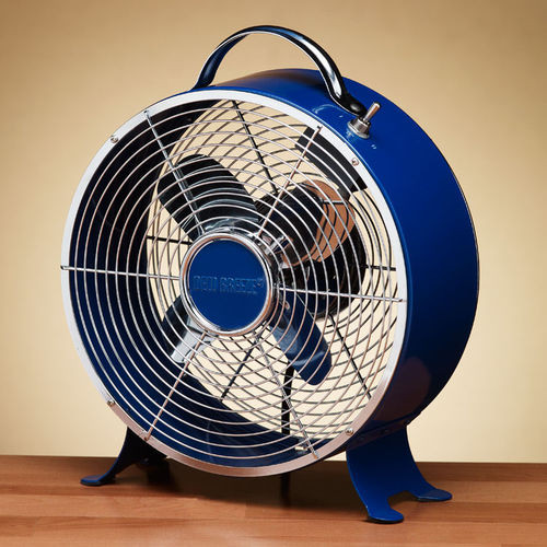 Deco Breeze Retro Metal - Dark Blue-The Lamp Stand