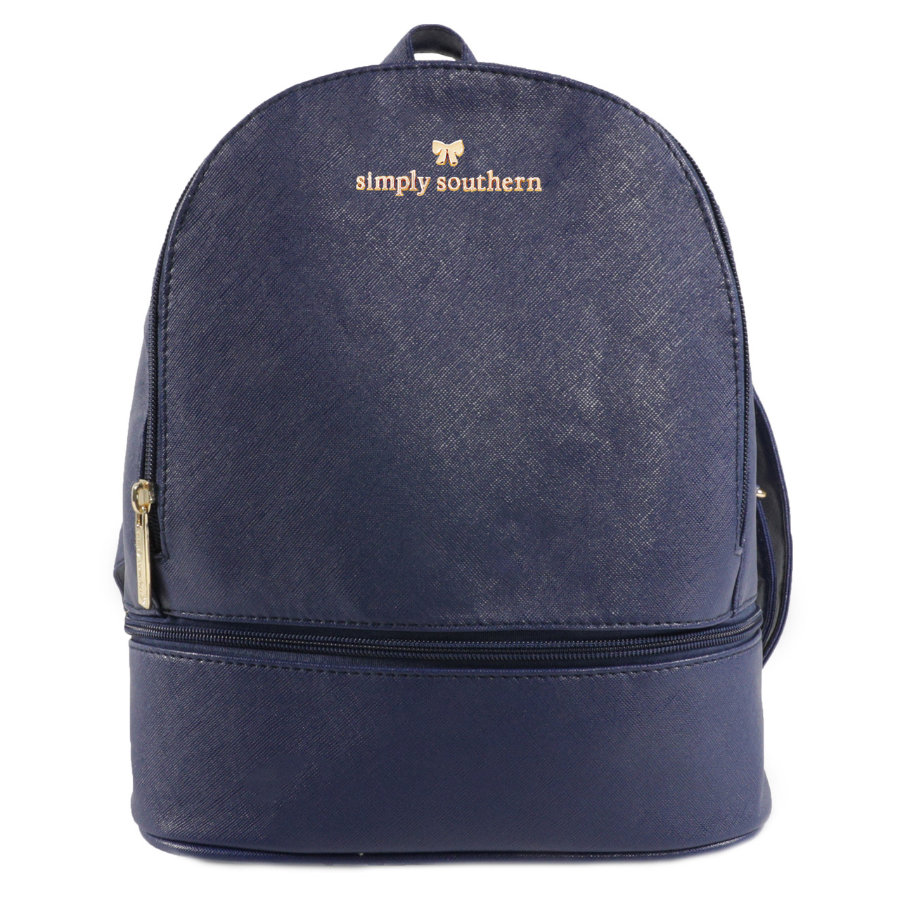 Simply Southern Navy Leather Backpack by Simply Southern|Free Shipping ...