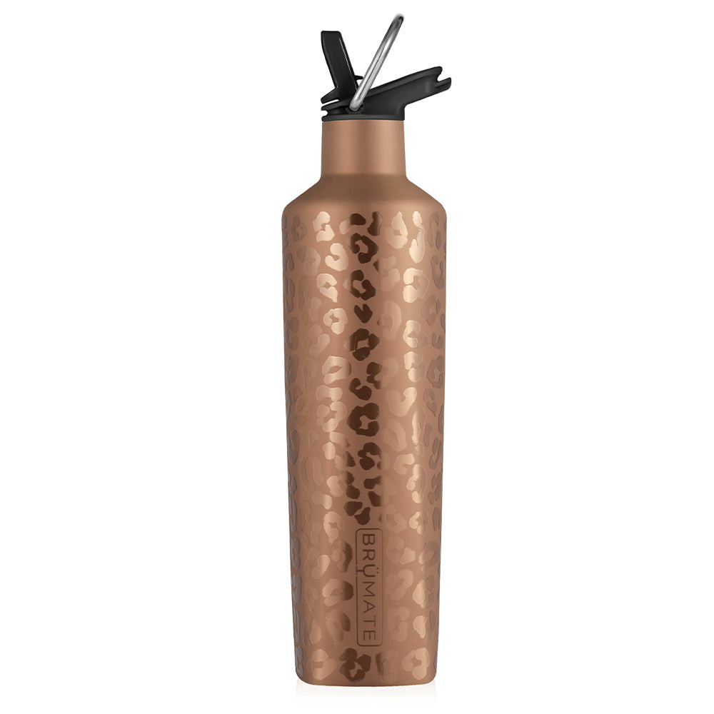 Brumate Gold Leopard 25 Oz. Rehydration Bottle