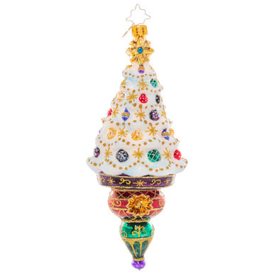 Christopher Radko Ornament Christmas Treasures Tree