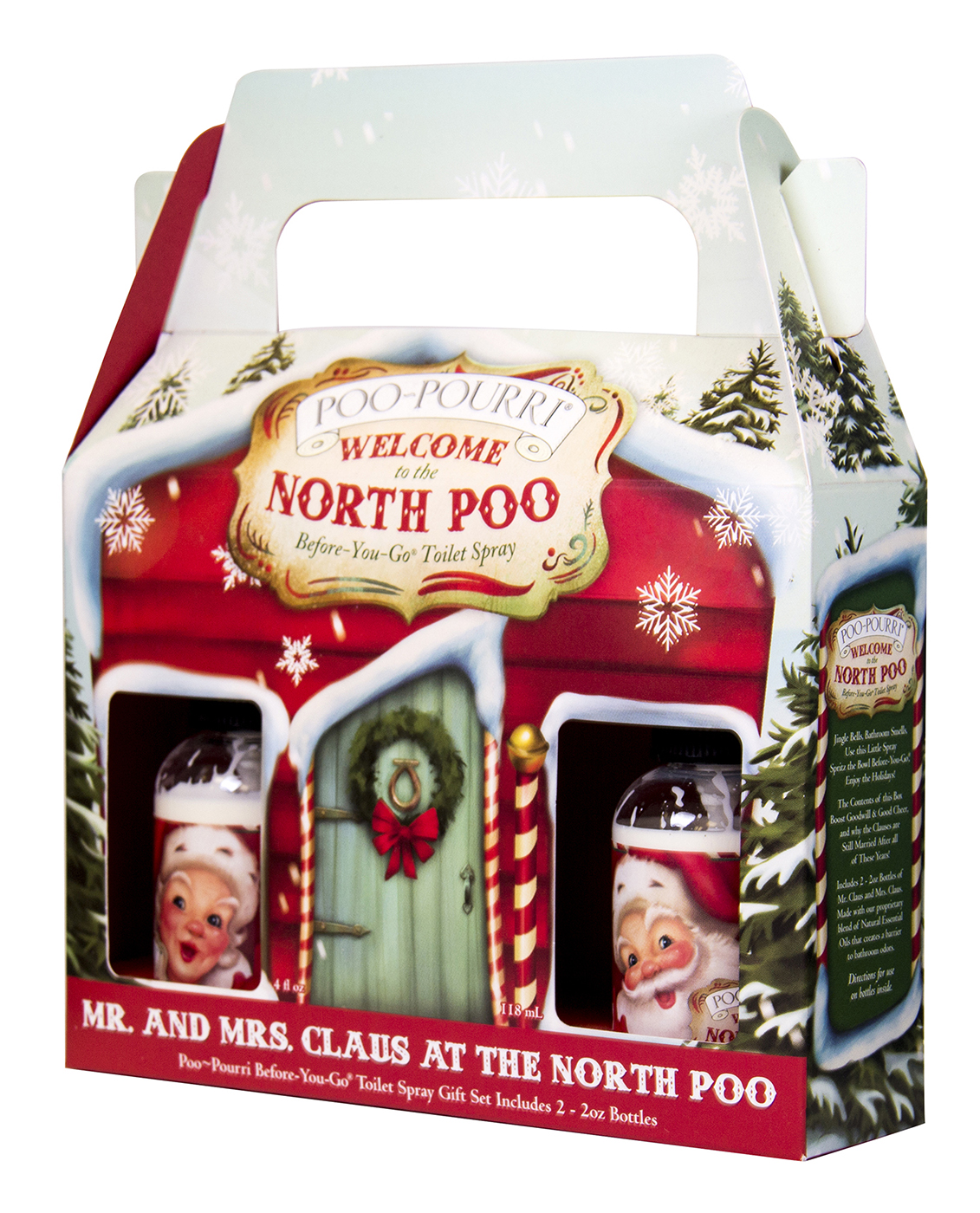 Poo-Pourri North Poo Holiday Poo-Pourri Gift Set-The Lamp Stand