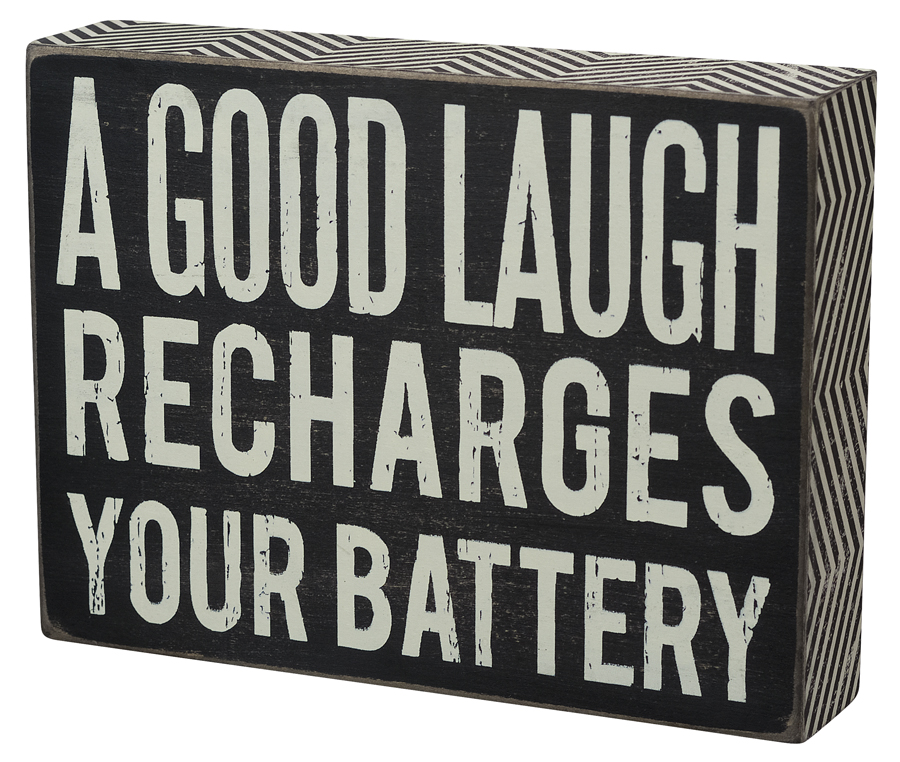 Primitives by Kathy A Good Laugh Box Sign - Primitives by Kathy-The ...