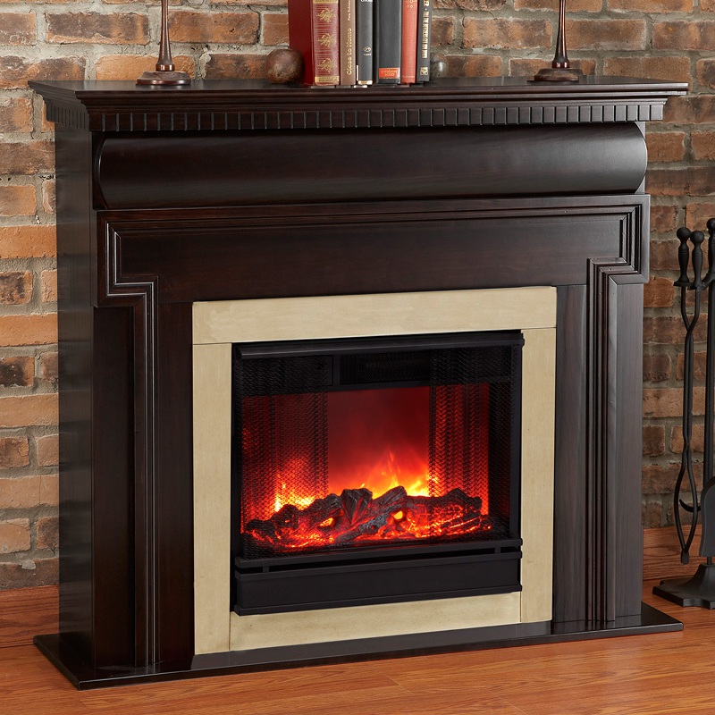 RealFlame Mt. Vernon Electric-Dark Walnut-Fireplace by Real Flame-The ...