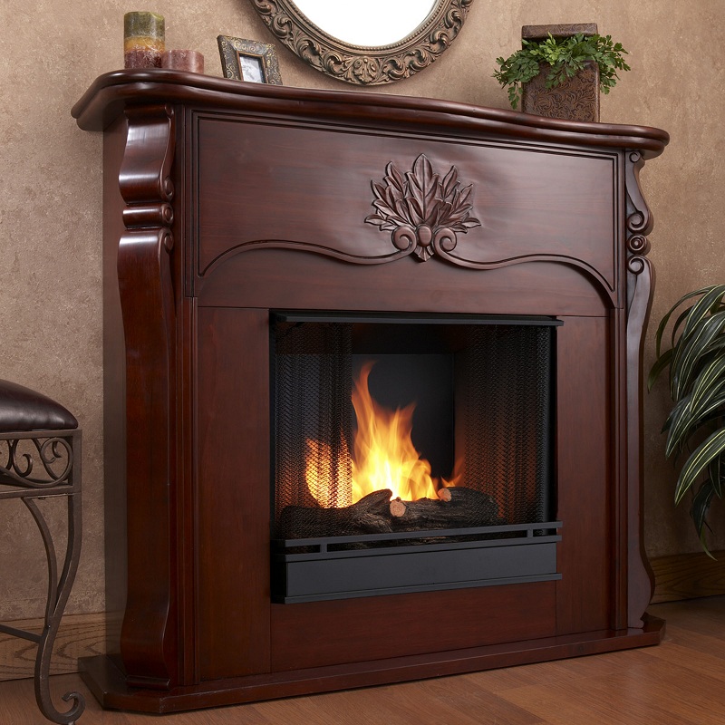 RealFlame Versailles-Mahogany-Ventless Gel Firplace by Real Flame-The ...