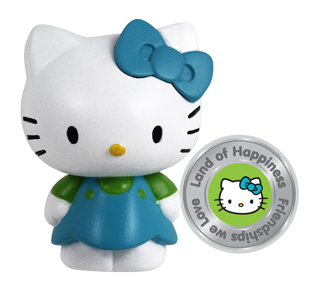 Shoulder Buddies Hello Kitty 1 - Blue Standing-The Lamp Stand