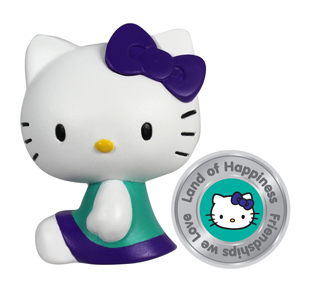 Shoulder Buddies Hello Kitty 8 - Teal Sitting-The Lamp Stand