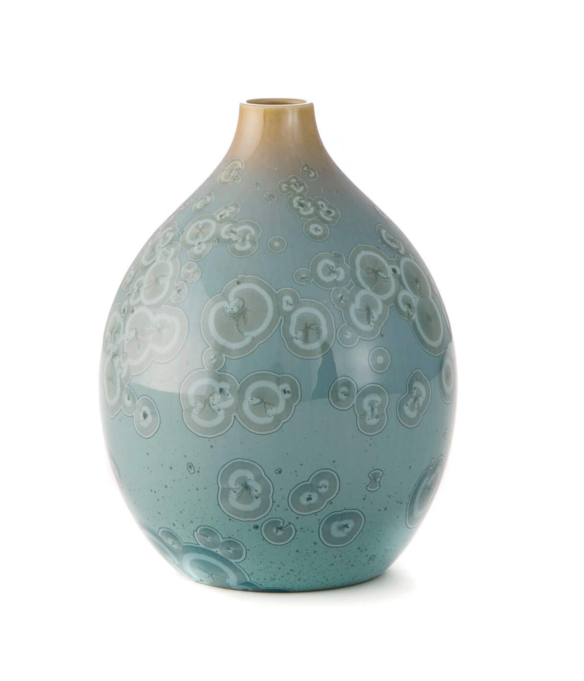 Simon Pearce PURE Crystalline Jade Small Teardrop Vase by Simon Pearce ...