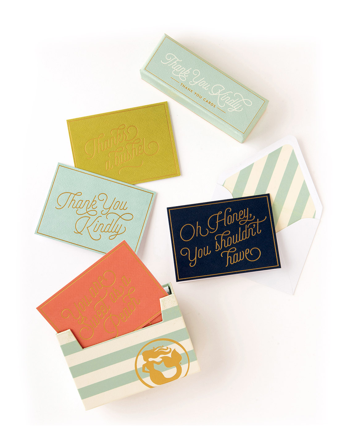 Spartina 449 Thank You Card Box - Oh So Witty Spartina 449-The Lamp Stand