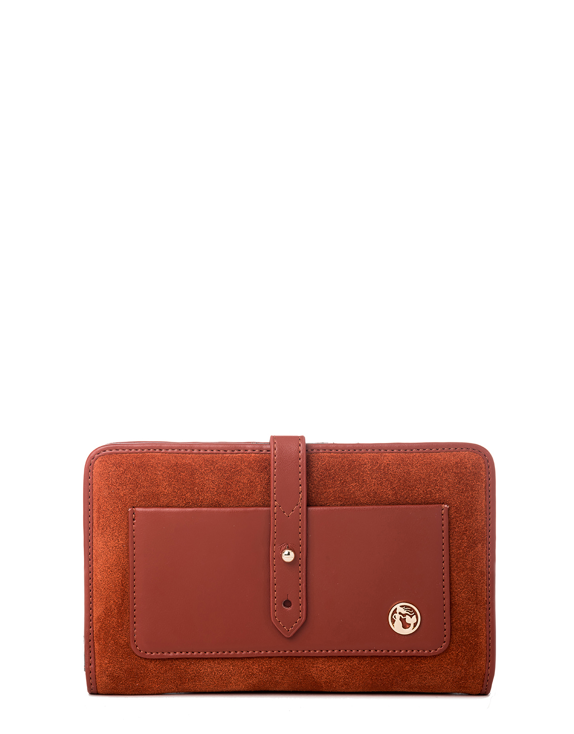 Spartina 449 Terracotta Suede Snap Wallet by Spartina 449-The Lamp Stand