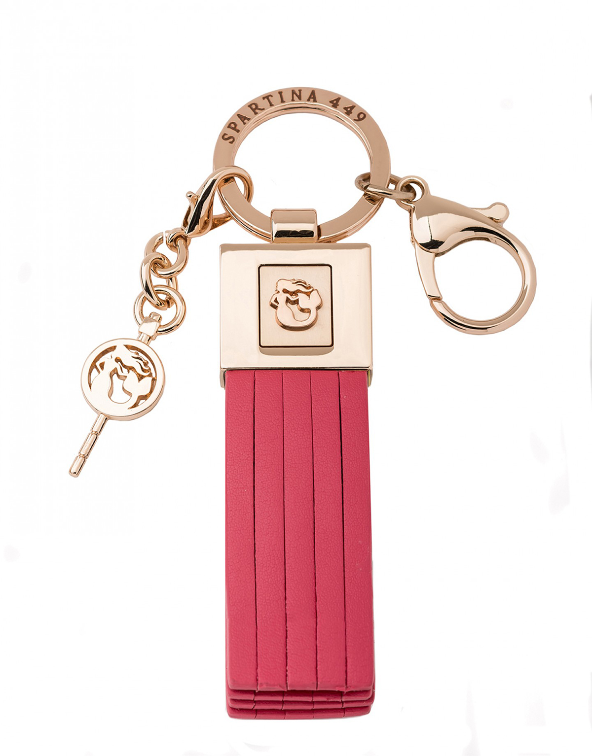Spartina 449 Raspberry AKA Monogram Tassel Keychain by Spartina 449-The ...