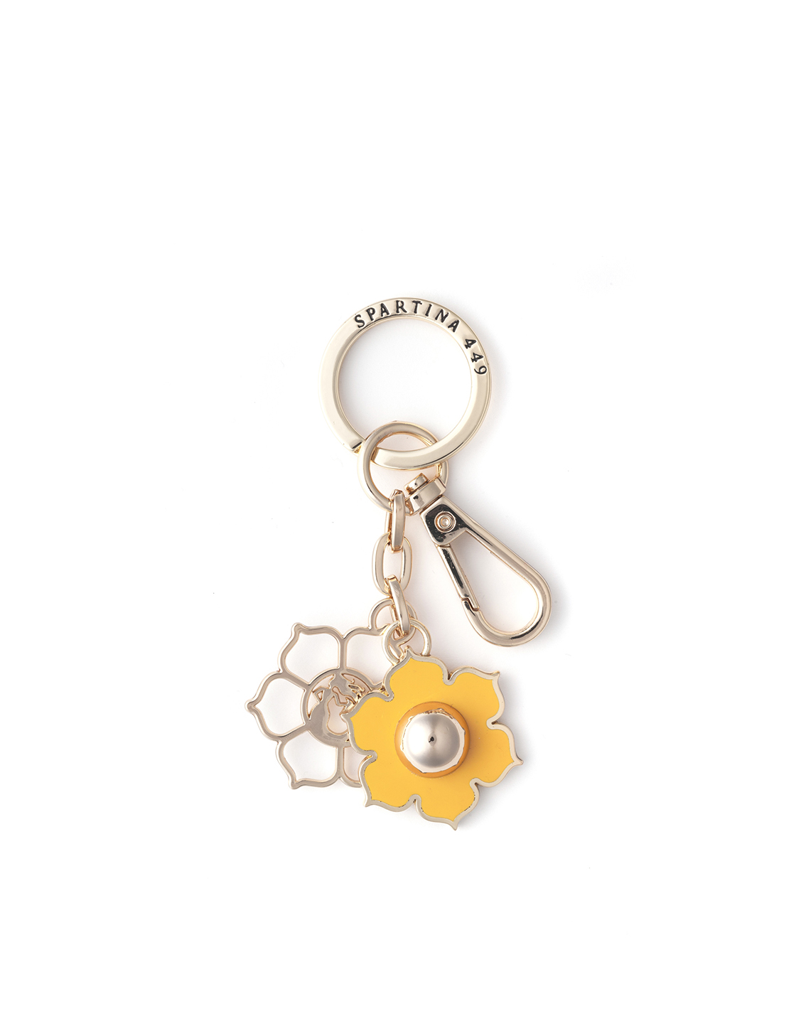 Spartina 449 Melon Magnolia Keychain - Boutique Spartina 449-The Lamp Stand