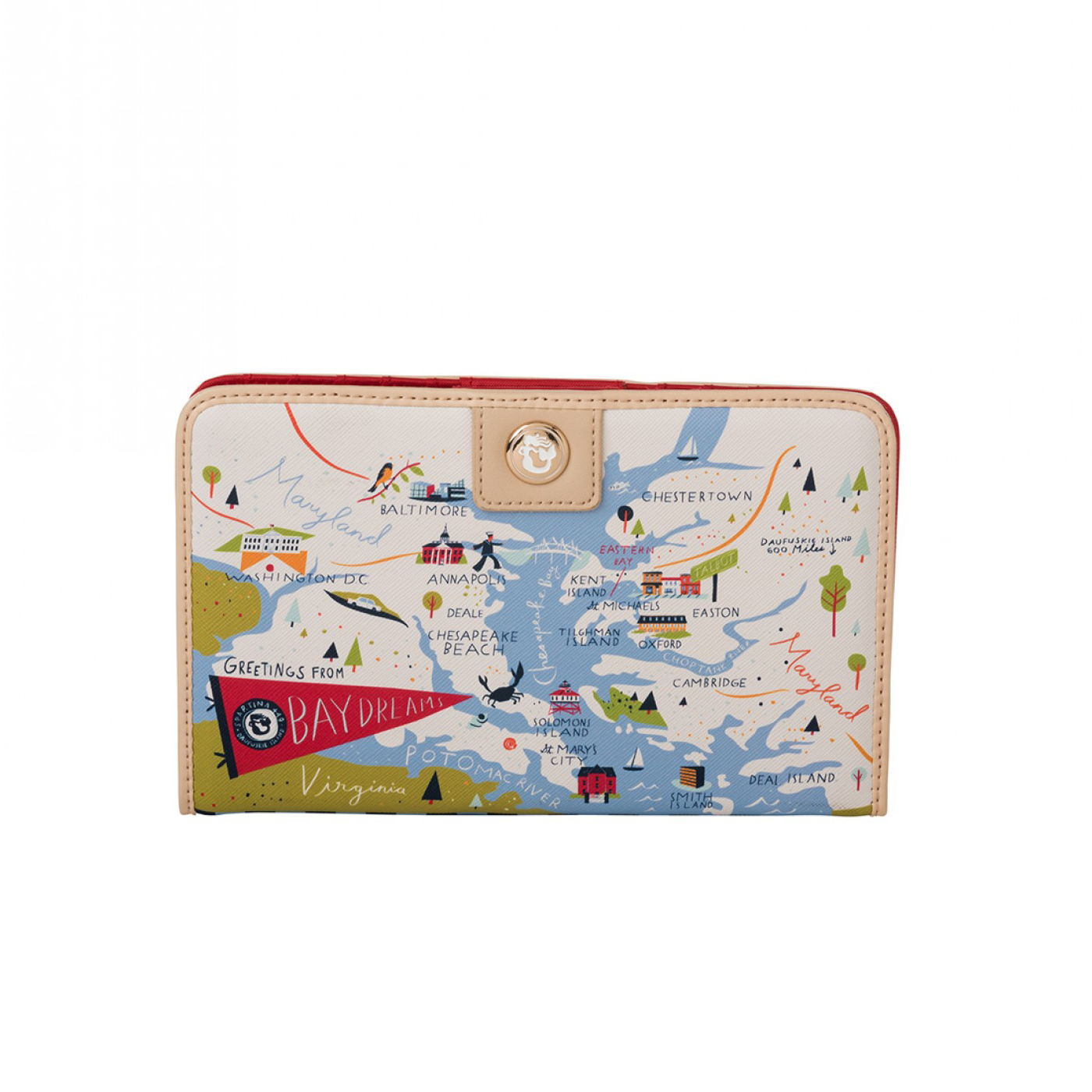 Spartina 449 Bay Dreams Snap Wallet - Oh So Witty by Spartina 449-The ...