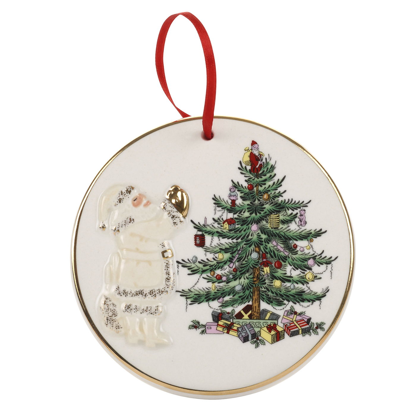 Spode (Portmeirion Group USA, Inc.) Christmas Tree Figural Santa ...
