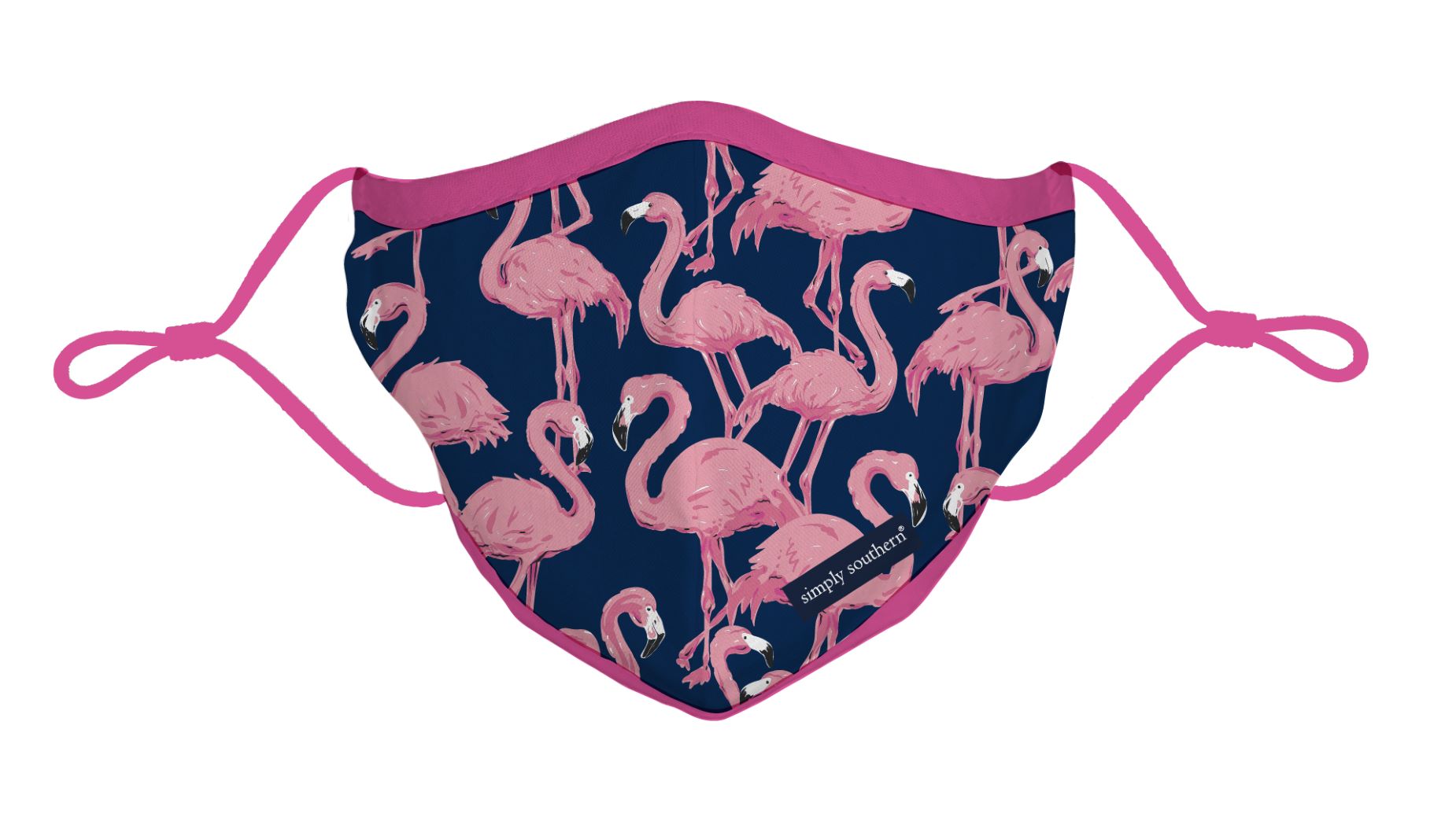 Simply Southern Tees Flamingo Adult Mask by Simply Southern-The Lamp Stand