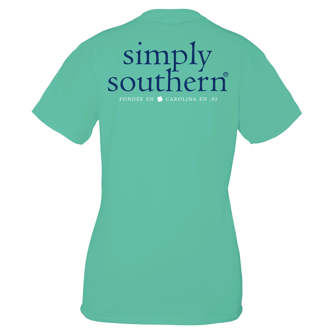 Simply Southern Tees Large Sea Basic Logo Short Sleeve Tee by Simply ...