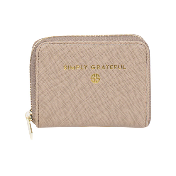 Simply Southern Simply Grateful Leather Coin Wallet by Simply Southern ...