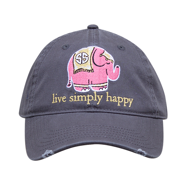 Simply Southern Happy Elephant Hat by Simply Southern-The Lamp Stand