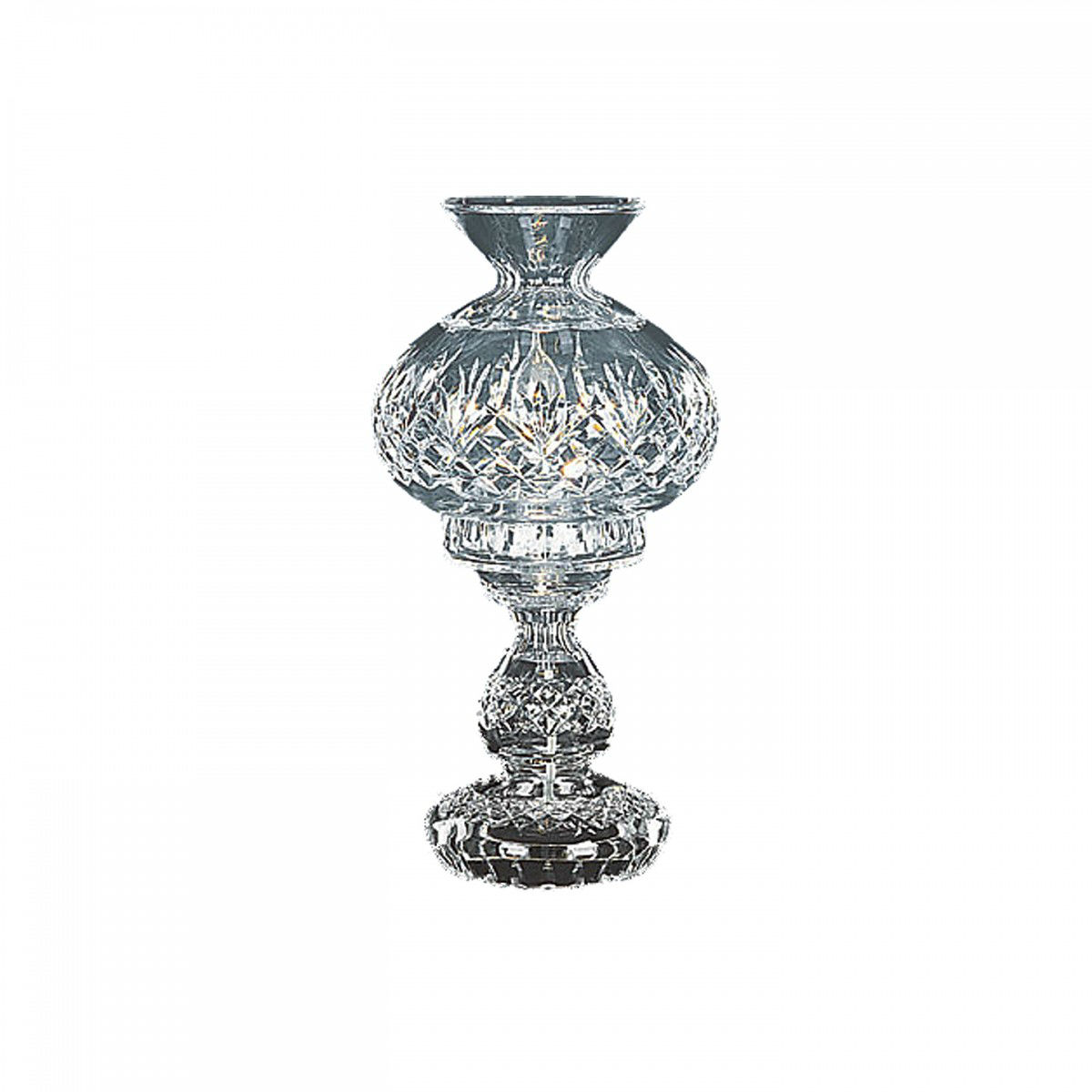 Waterford Waterford Closeouts: Fiona 13" All Crystal Hurricane Lamp by ...
