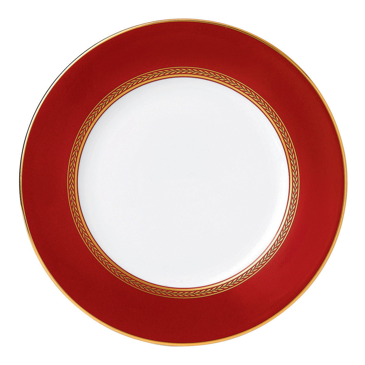 Wedgwood Renaissance Red Salad Plate by Wedgwood-The Lamp Stand