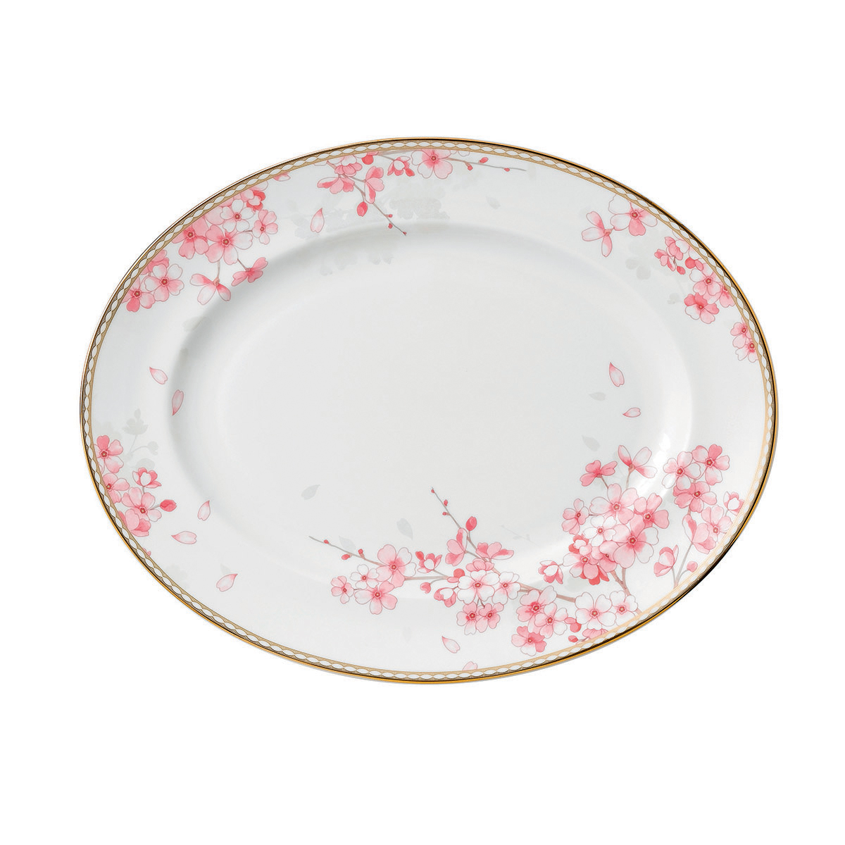 Wedgwood Spring Blossom Oval Platter by Wedgwood-The Lamp Stand