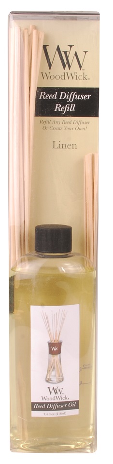 WoodWick Linen WoodWick 7.4 oz. Reed Diffuser REFILL-The Lamp Stand