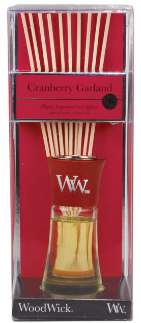 WoodWick Cranberry Garland WoodWick 2 oz. Reed Diffuser-The Lamp Stand