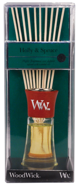 WoodWick Holly & Spruce WoodWick 2 oz. Reed Diffuser-The Lamp Stand