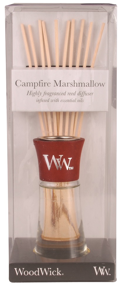 WoodWick Campfire Marshmallow WoodWick 2 oz Reed Diffuser-The Lamp Stand