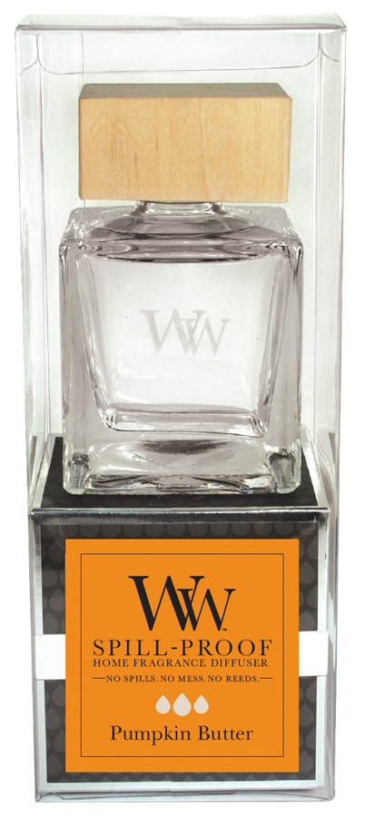 WoodWick Pumpkin Butter WoodWick Spill-Proof Home Fragrance Diffuser ...
