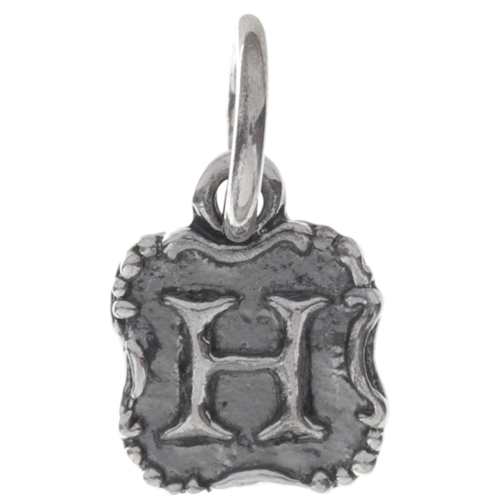 Waxing Poetic Letter "H" Crest Insignia Charm by Waxing Poetic-The Lamp ...