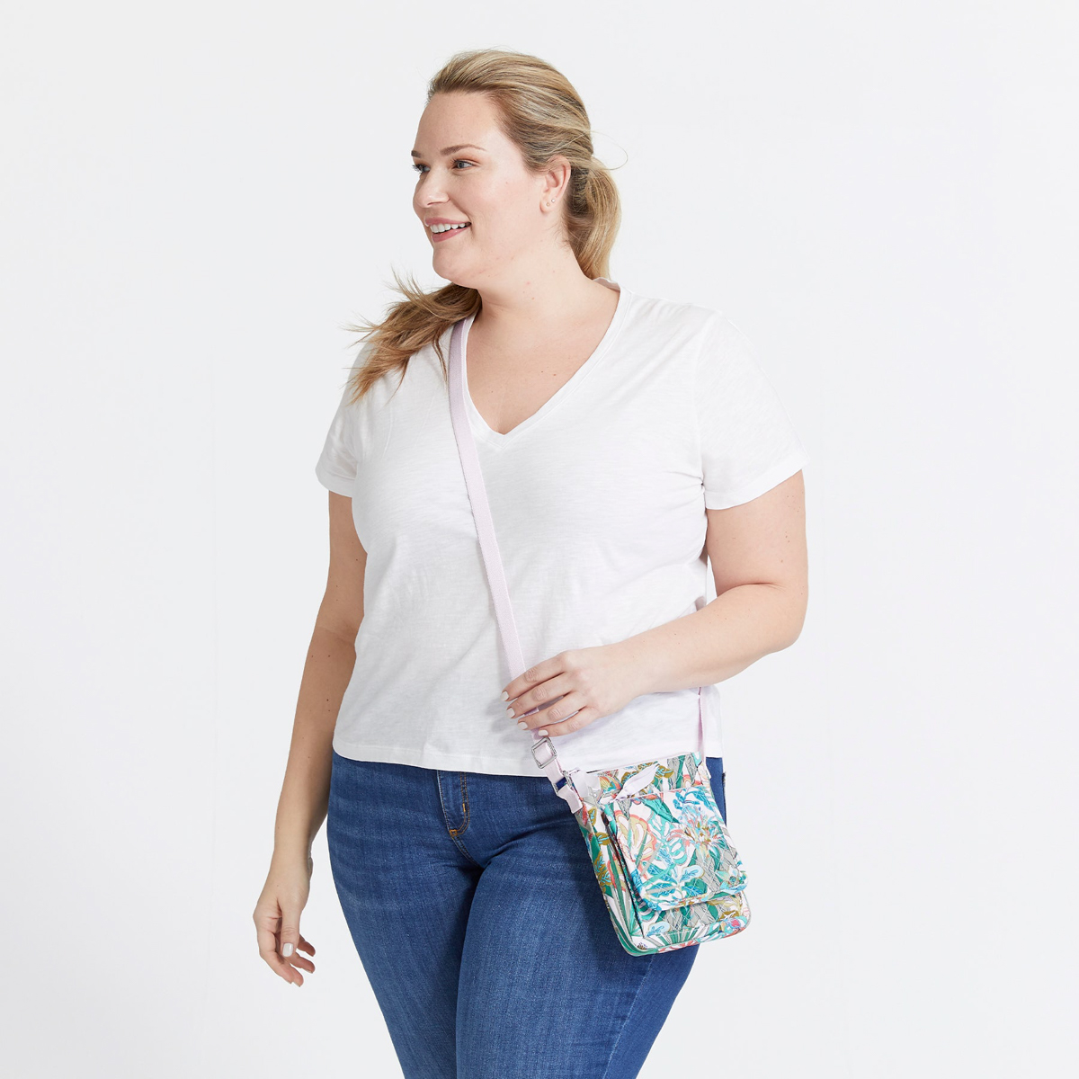 Vera Bradley Bloom Boom RFID Mini Hipster Bag - The Lamp Stand