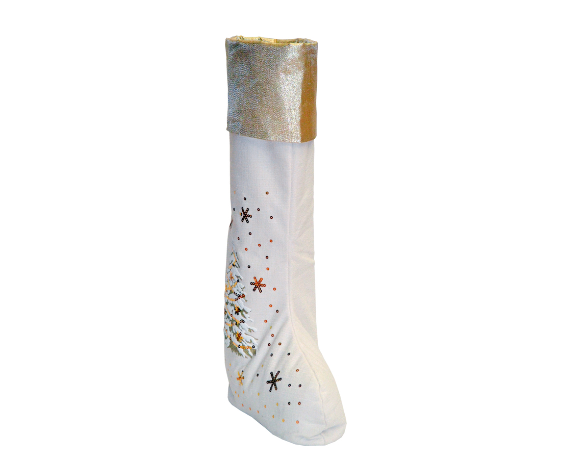 The Standing Stocking 30-Inch O' Shiny Tree Standing Stocking - The ...