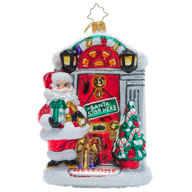 Signed and Dated Front Door Delivery Ornament by Joe Walden of ...