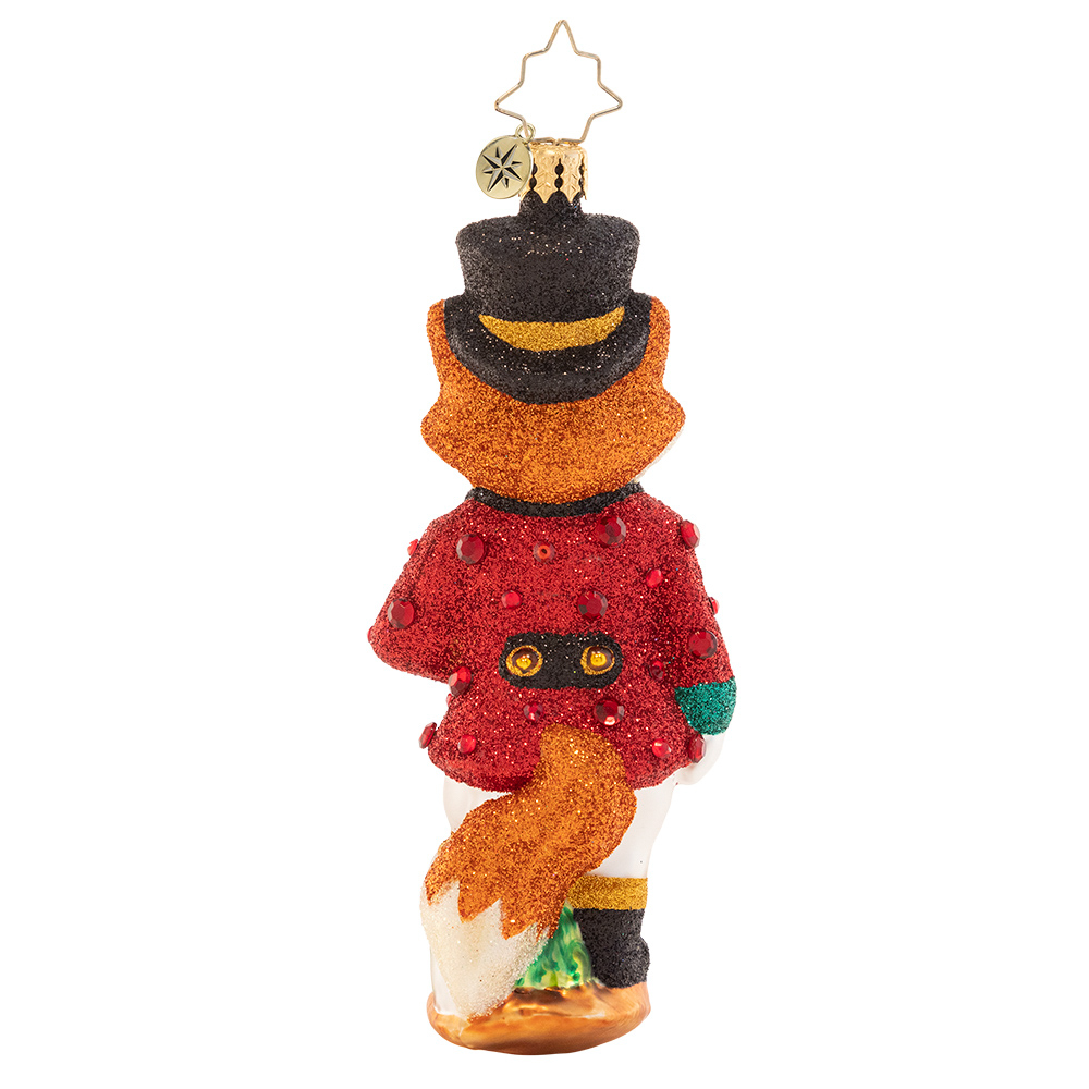 Christopher Radko Christopher Radko 5-Inch Festive Fox - The Lamp Stand