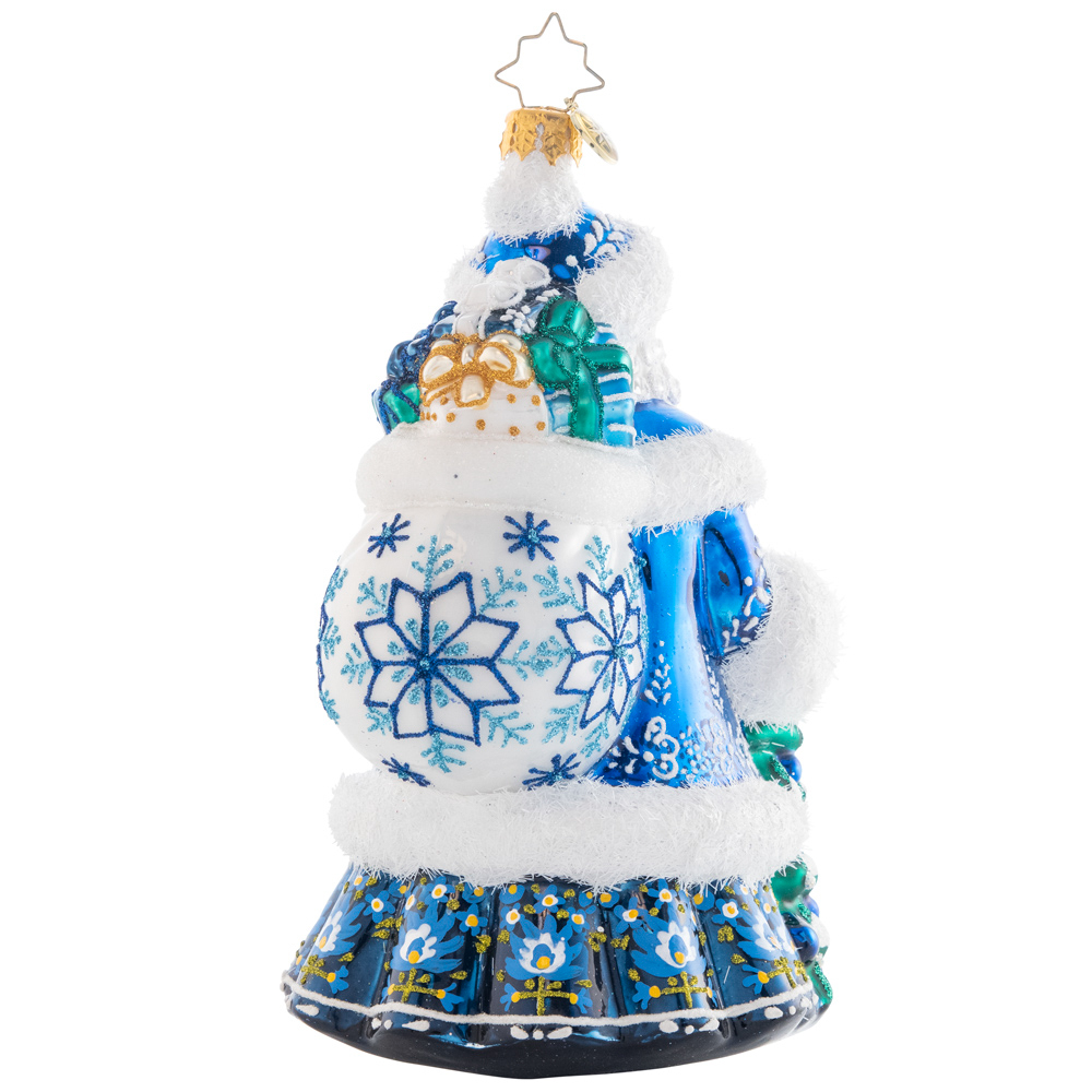 Christopher Radko Christopher Radko 6-Inch Winter Hues Santa - The Lamp ...