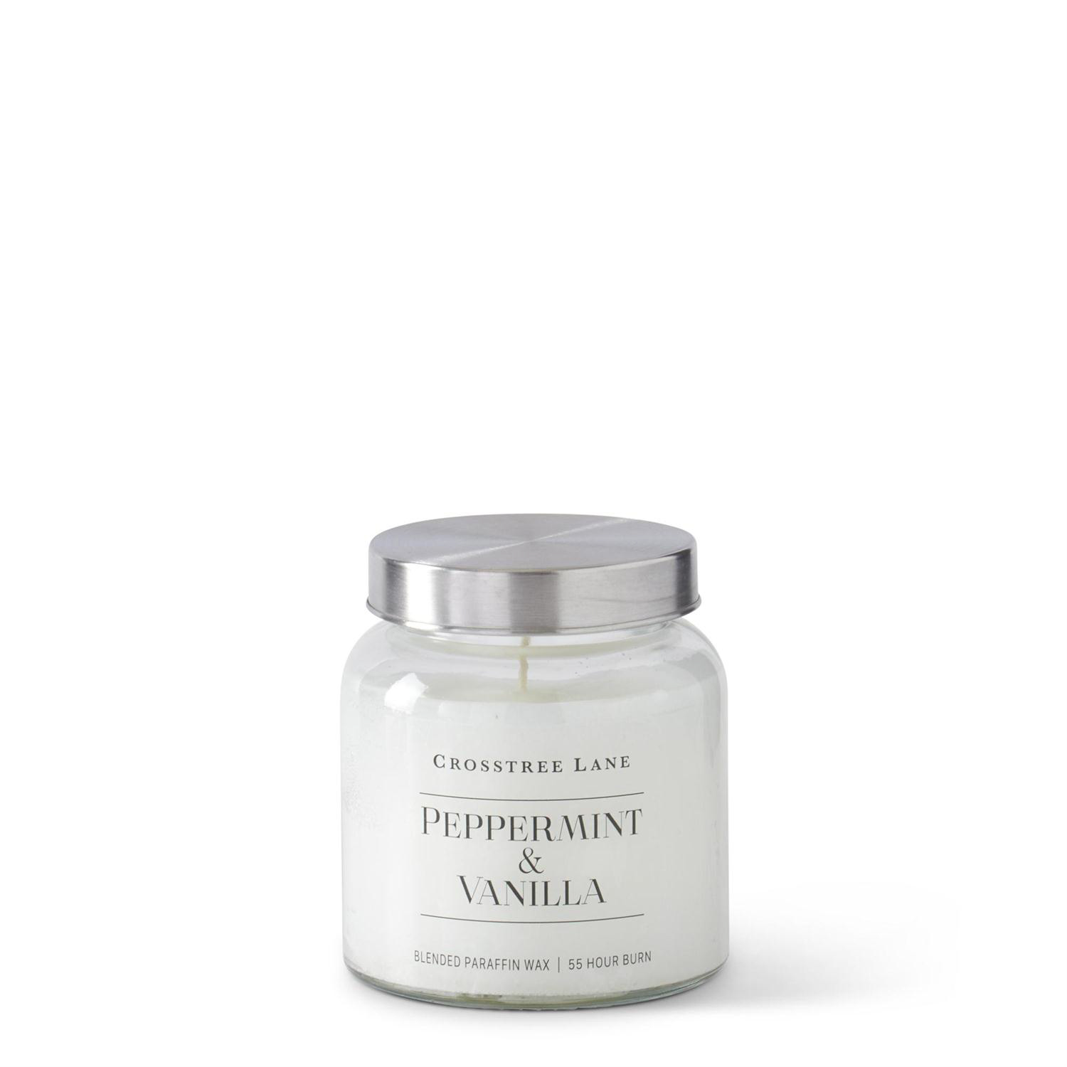 Crosstree Lane Peppermint & Vanilla 11 Oz. Crosstree Lane Candle - The ...