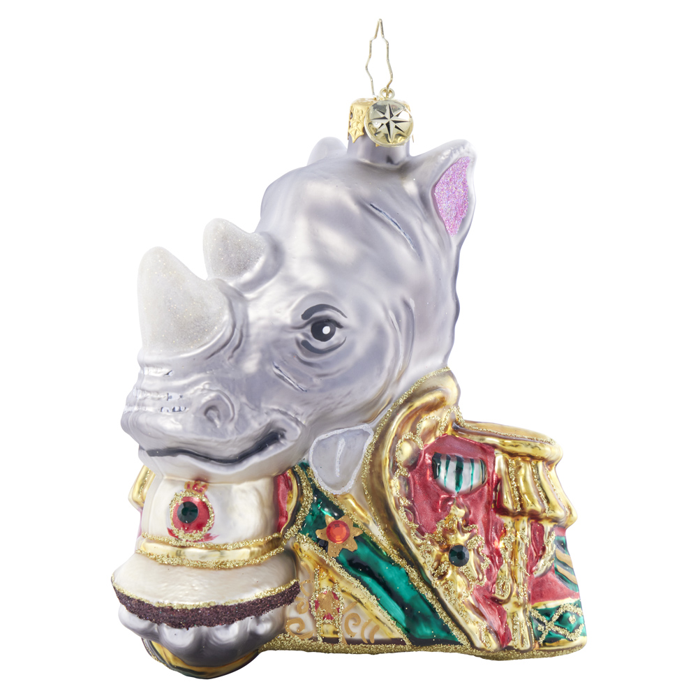 Christopher Radko General Regal Rhino